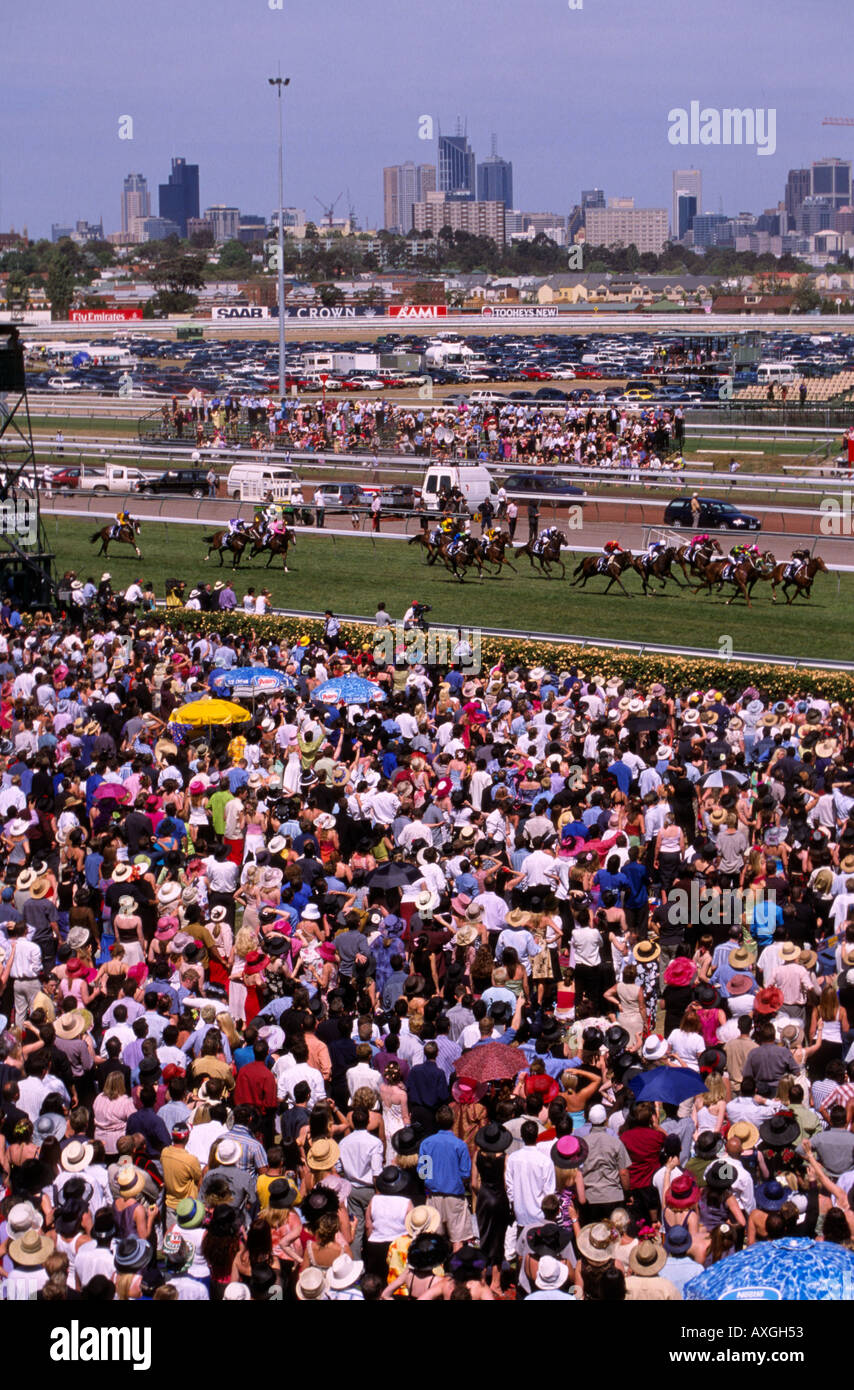 VRC Spring Racing Carnival Flemington Melbourne Victoria Australia ...