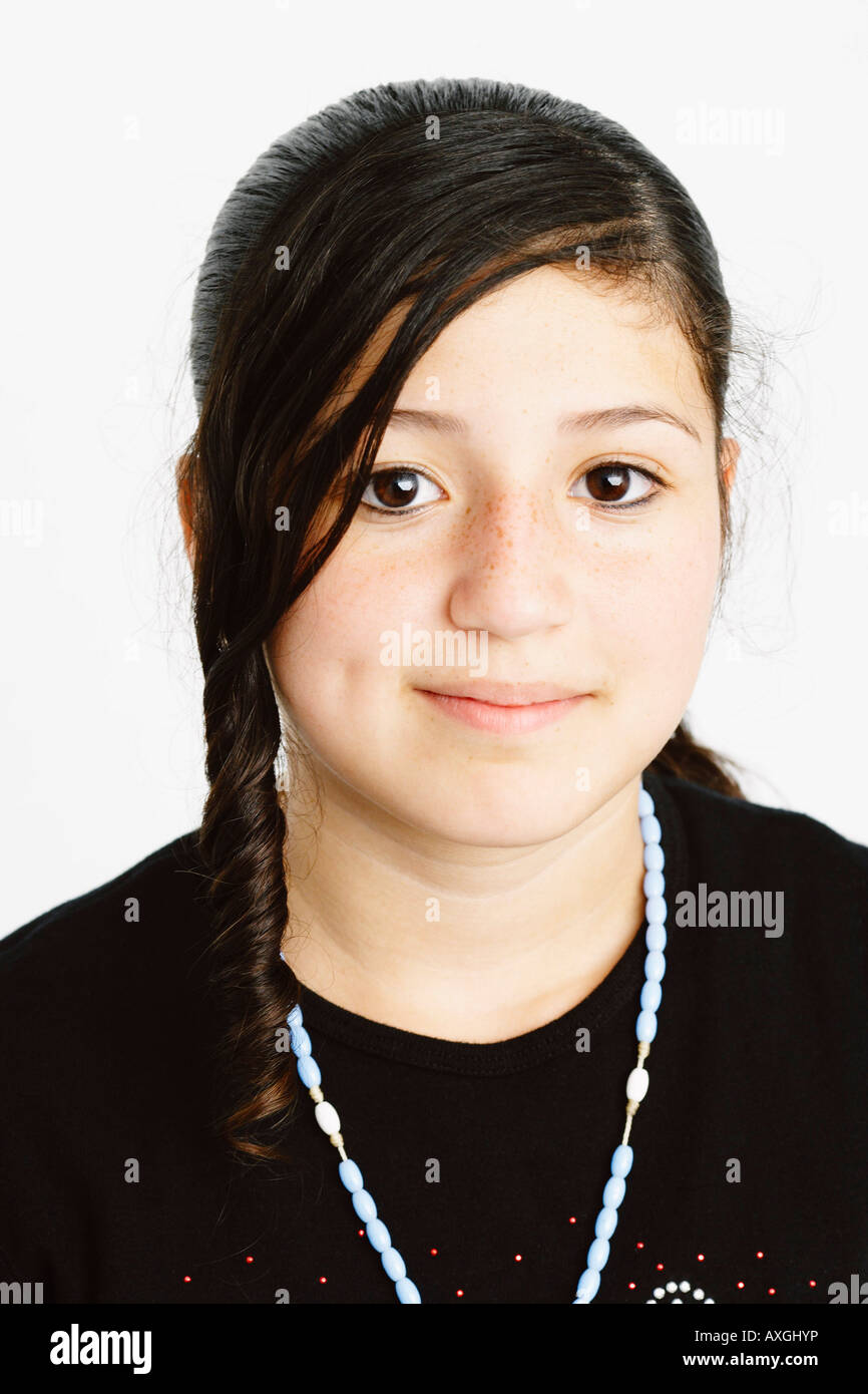 15 year old girl face hi-res stock photography and images - Alamy