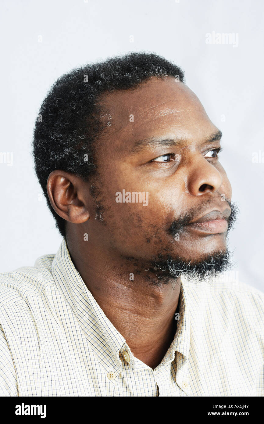 African Man Face 50 Years Old High Resolution Stock Photography and ...