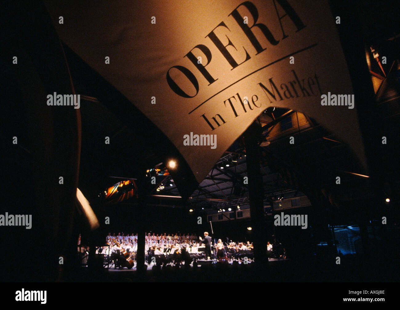 Market hall victoria sign hi-res stock photography and images - Alamy