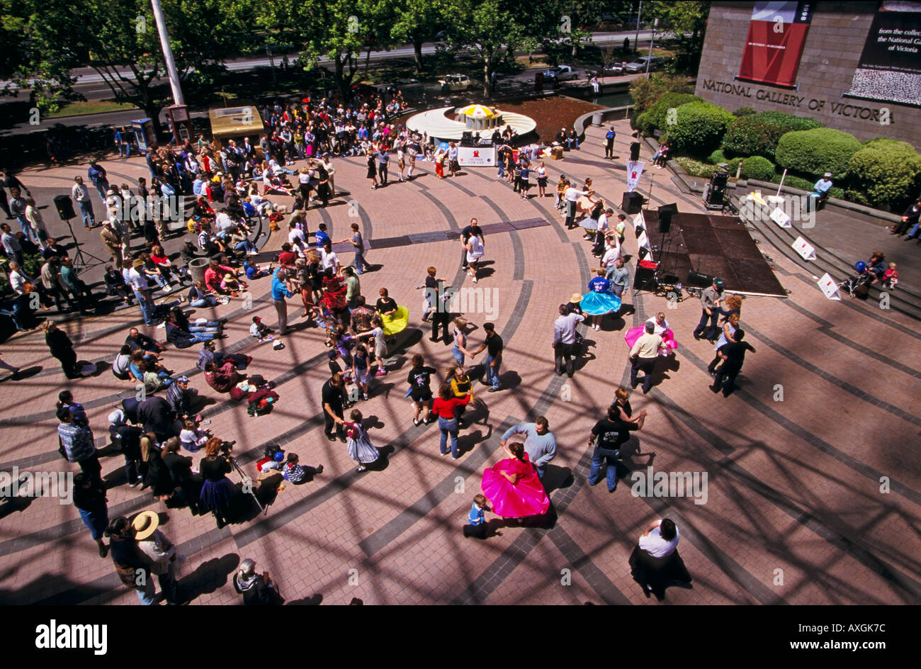 Melbourne Festival free public dance program Victorian Arts Centre ...
