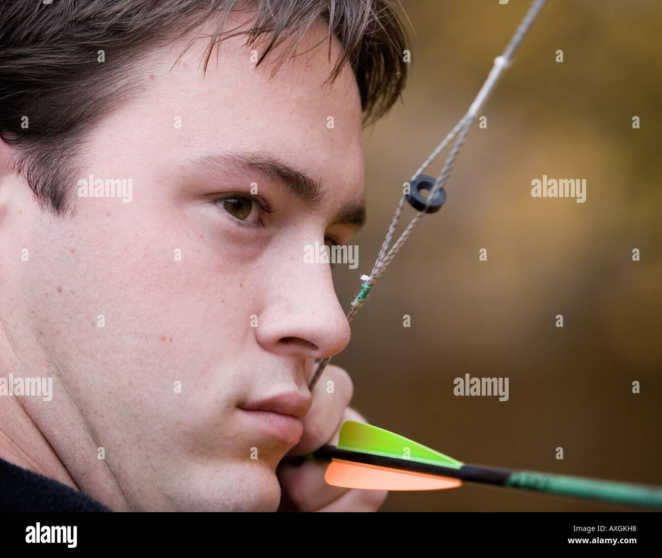 Archer shooting hi-res stock photography and images - Alamy