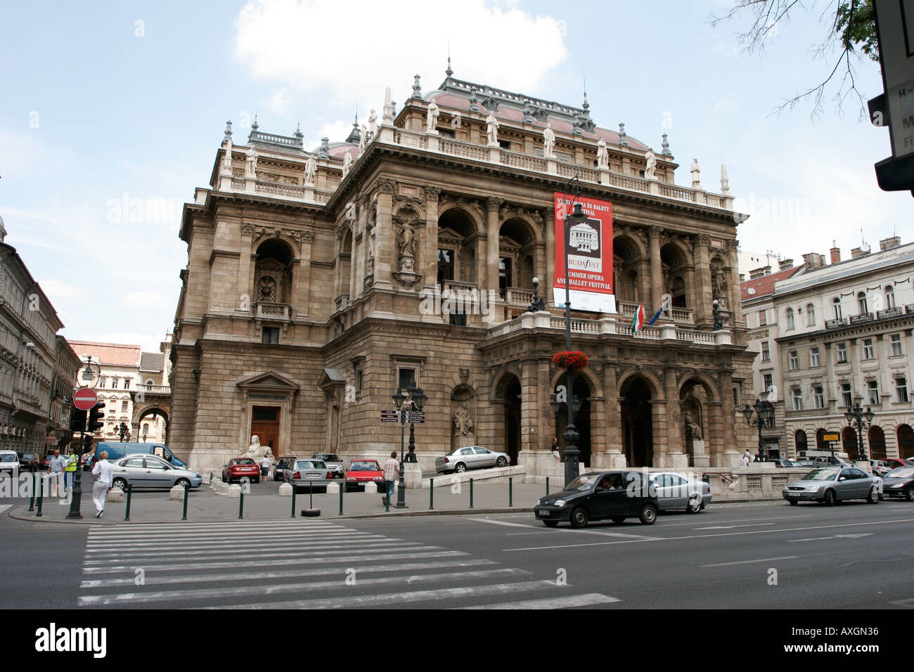 The State Opera House in Budapest Hungary Stock Photo - Alamy