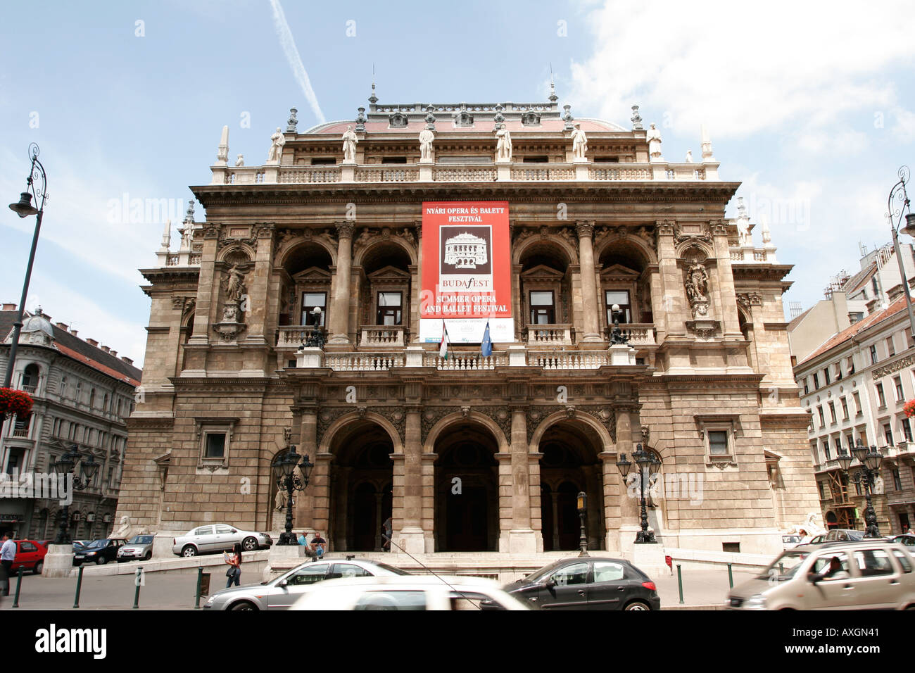 The State Opera House in Budapest Hungary Stock Photo - Alamy