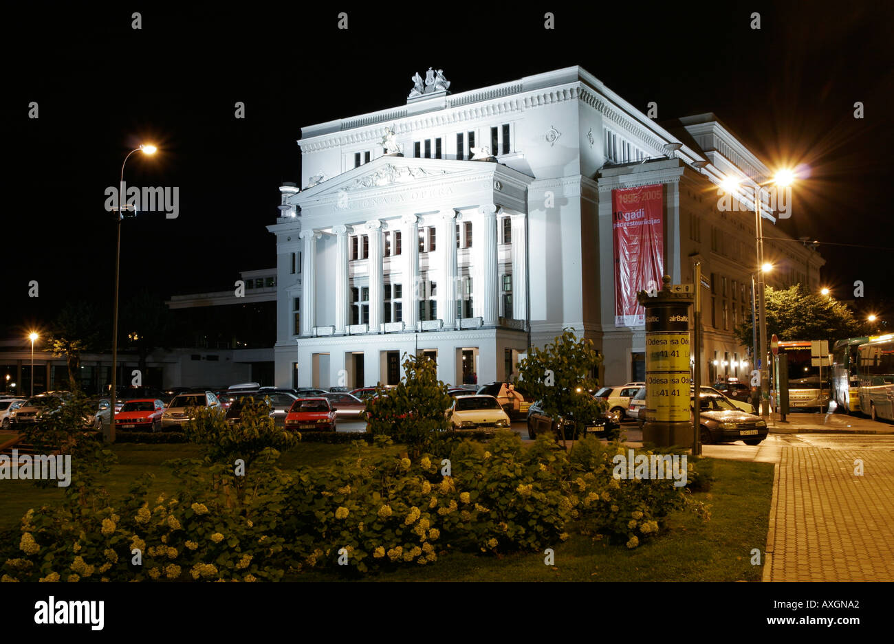 The National Opera House in Riga Latvia Stock Photo - Alamy