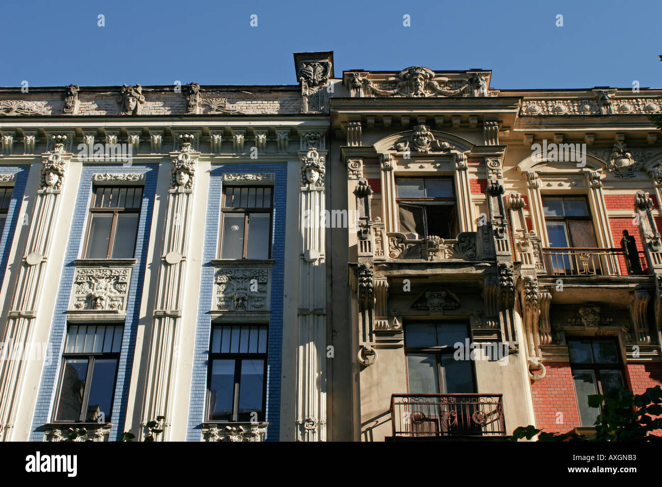 Art nouveau jugendstil alberta street hi-res stock photography and ...