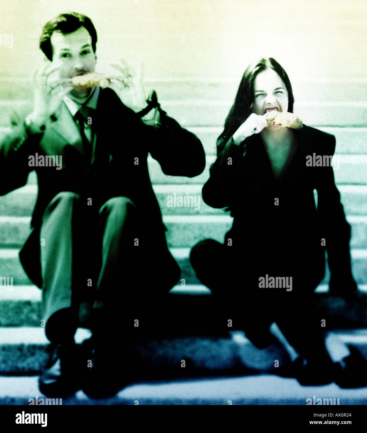 Man eating stairs hi-res stock photography and images - Alamy