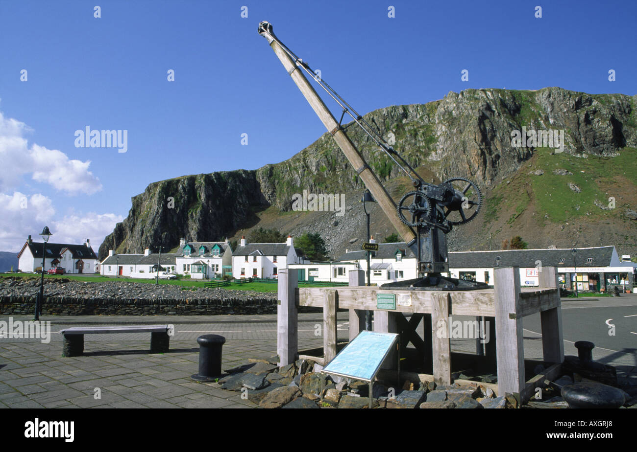 Ellenabeich on Seil Island near Oban Argyll Stock Photo - Alamy