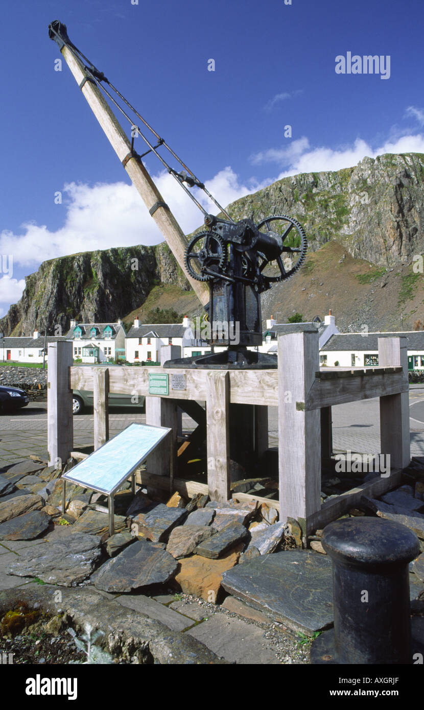 Ellenabeich on Seil Island near Oban Argyll Stock Photo - Alamy