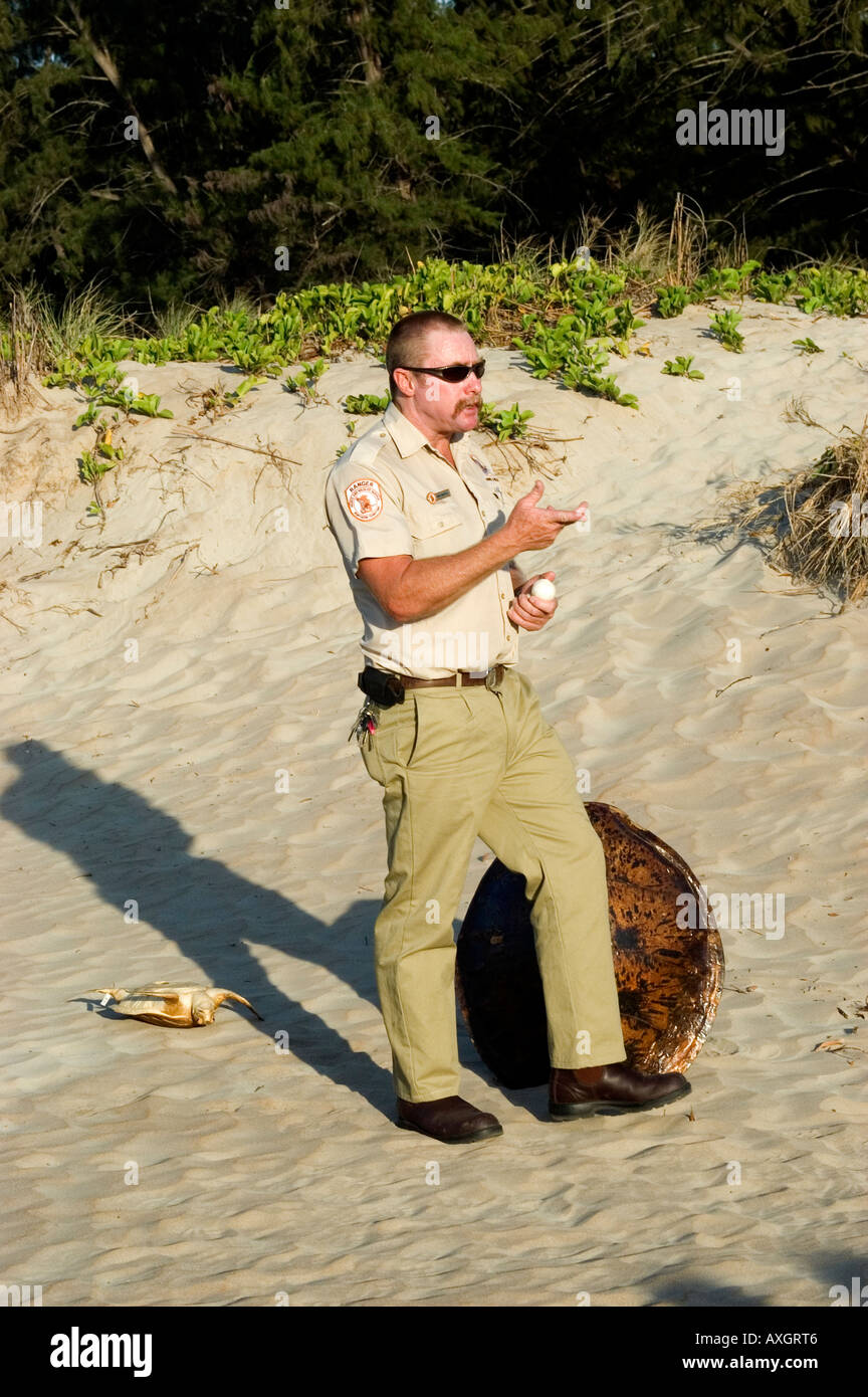 Darwin Park Ranger Stock Photo - Alamy