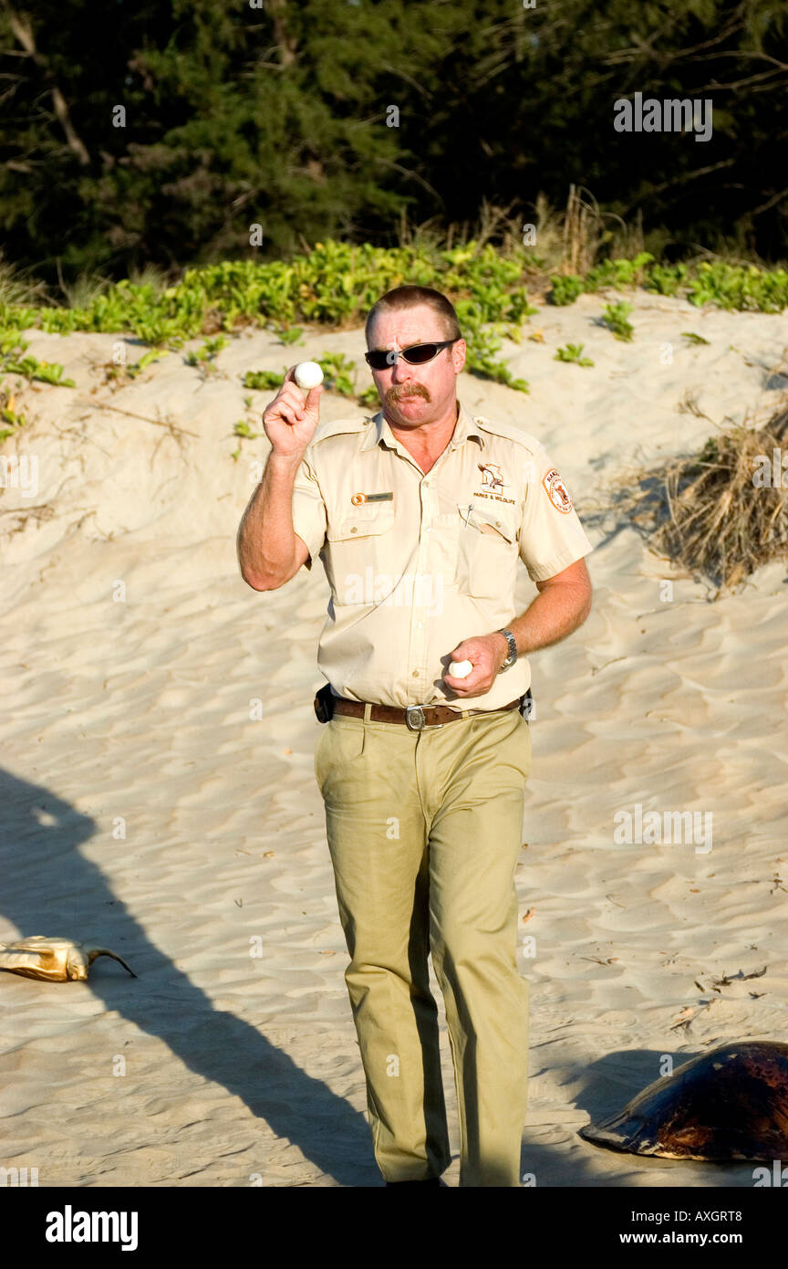 Darwin Park Ranger Stock Photo - Alamy