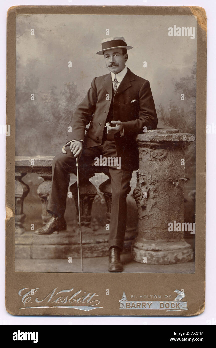 Edwardian man hi-res stock photography and images - Alamy