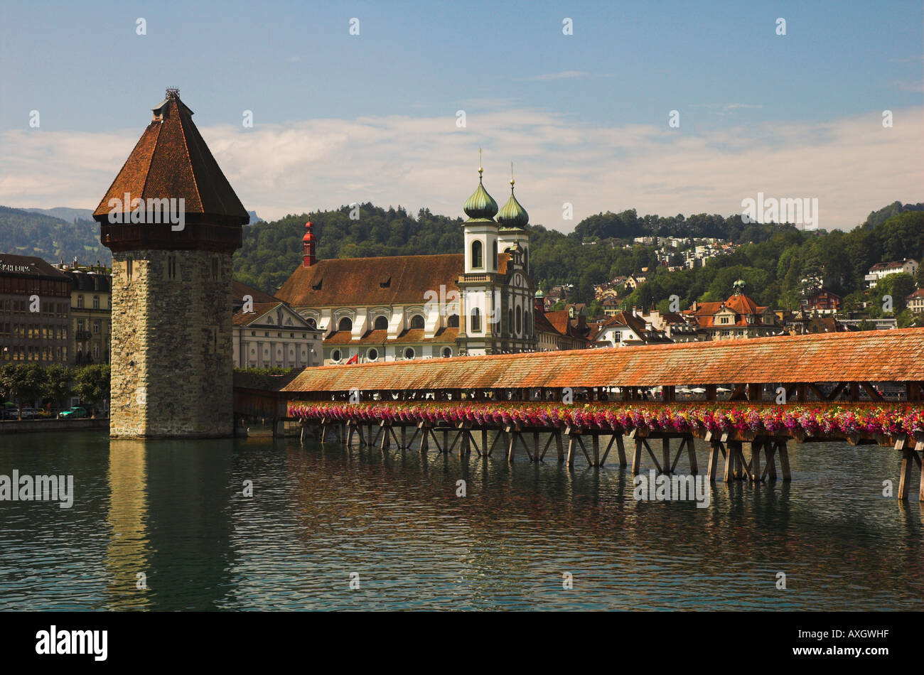 Kappel bridge hi-res stock photography and images - Alamy