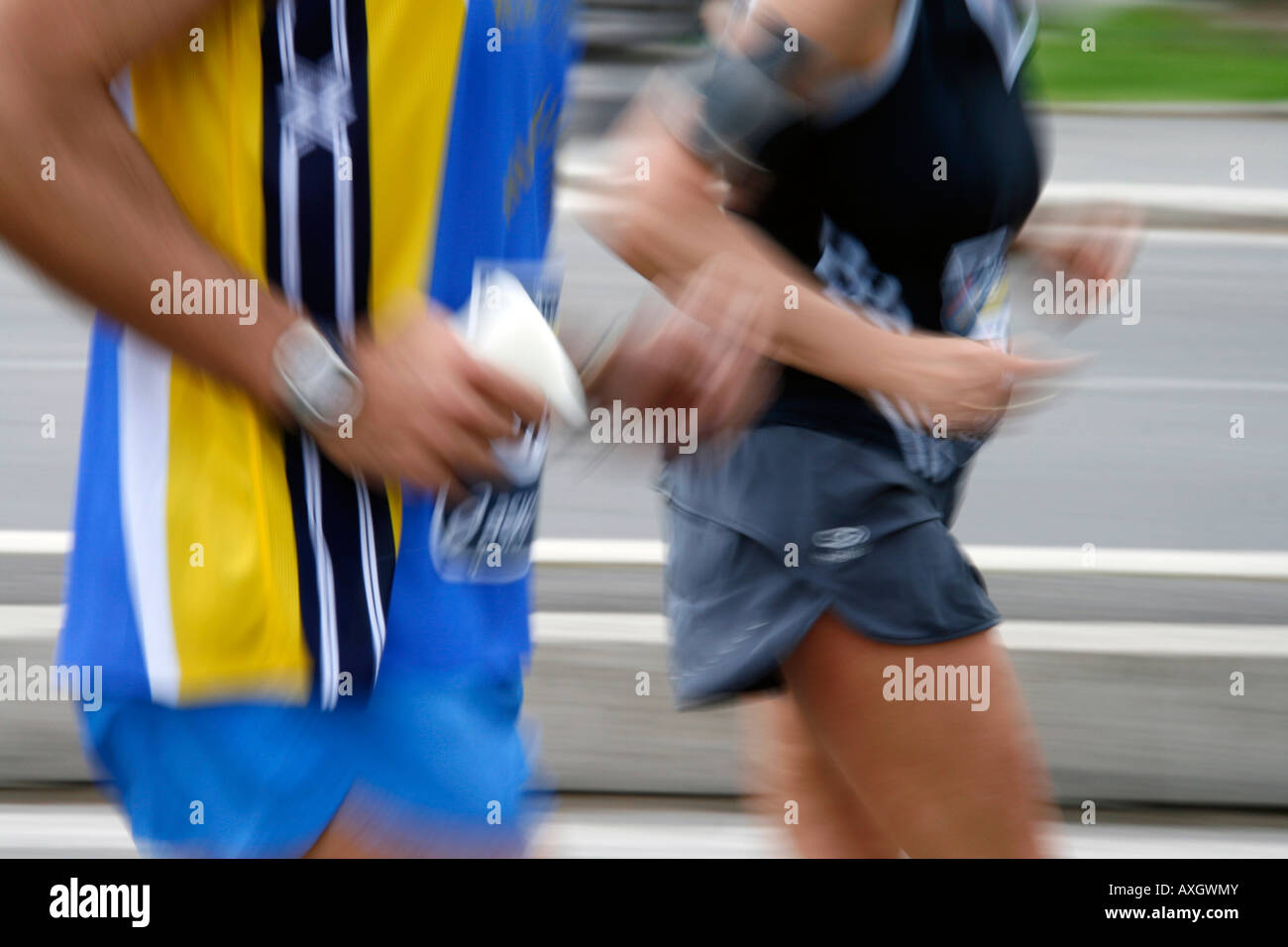 runners in road race Stock Photo - Alamy