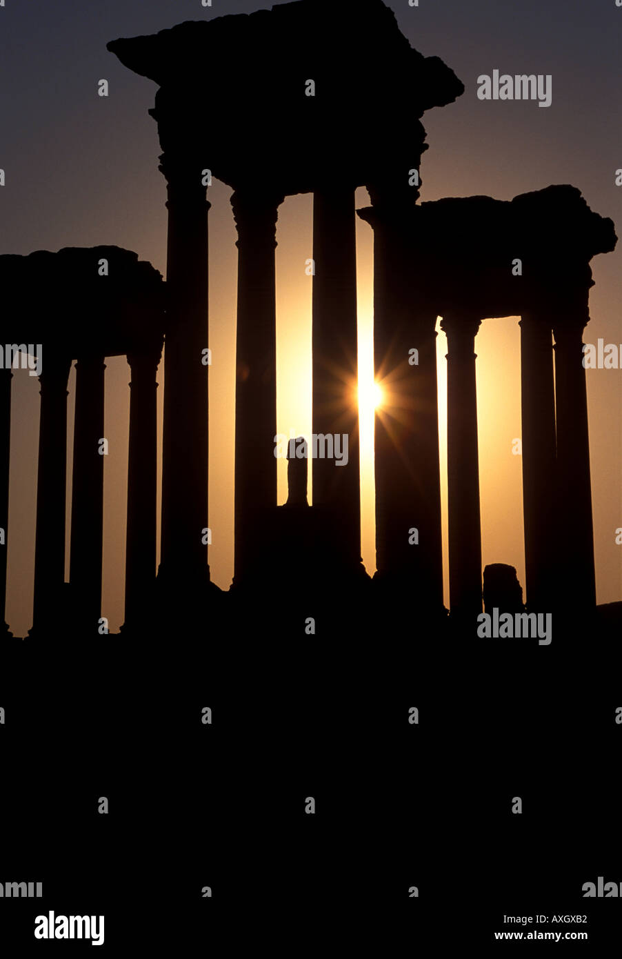 Palmyra sunset hi-res stock photography and images - Alamy