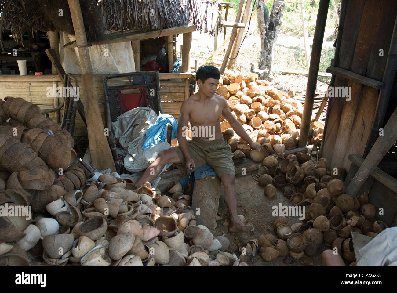 Copra production hi-res stock photography and images - Alamy