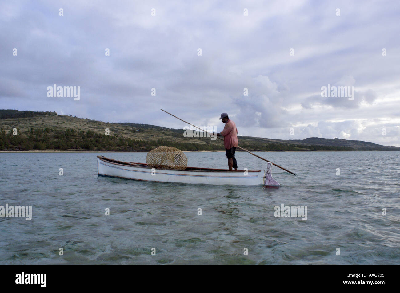 Mauritius island rodrigues island fisherman hi-res stock photography ...