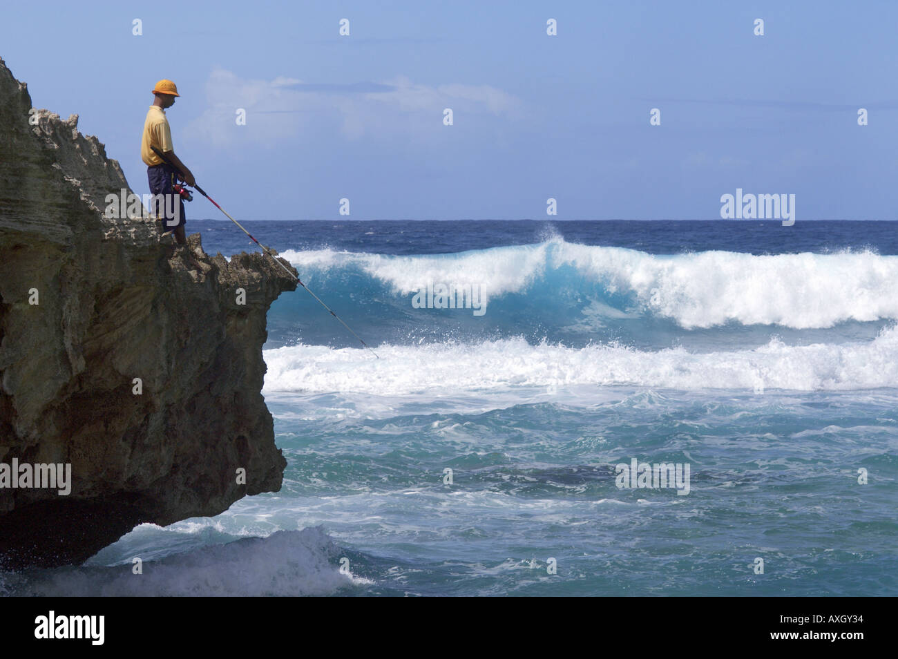 Mauritius island rodrigues island fisherman hi-res stock photography ...