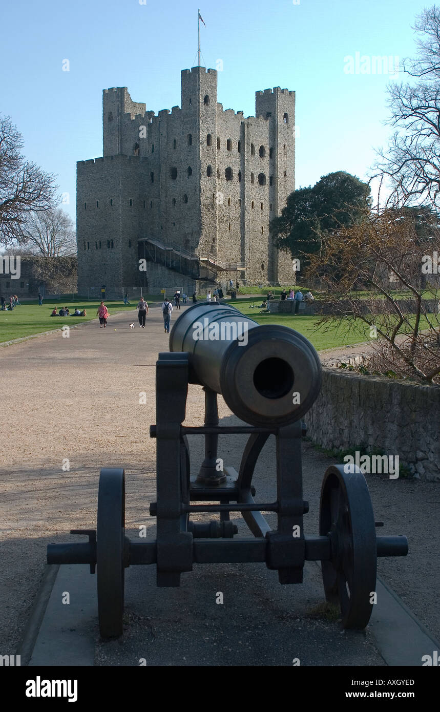 Rochester Castlel in Kent Stock Photo - Alamy