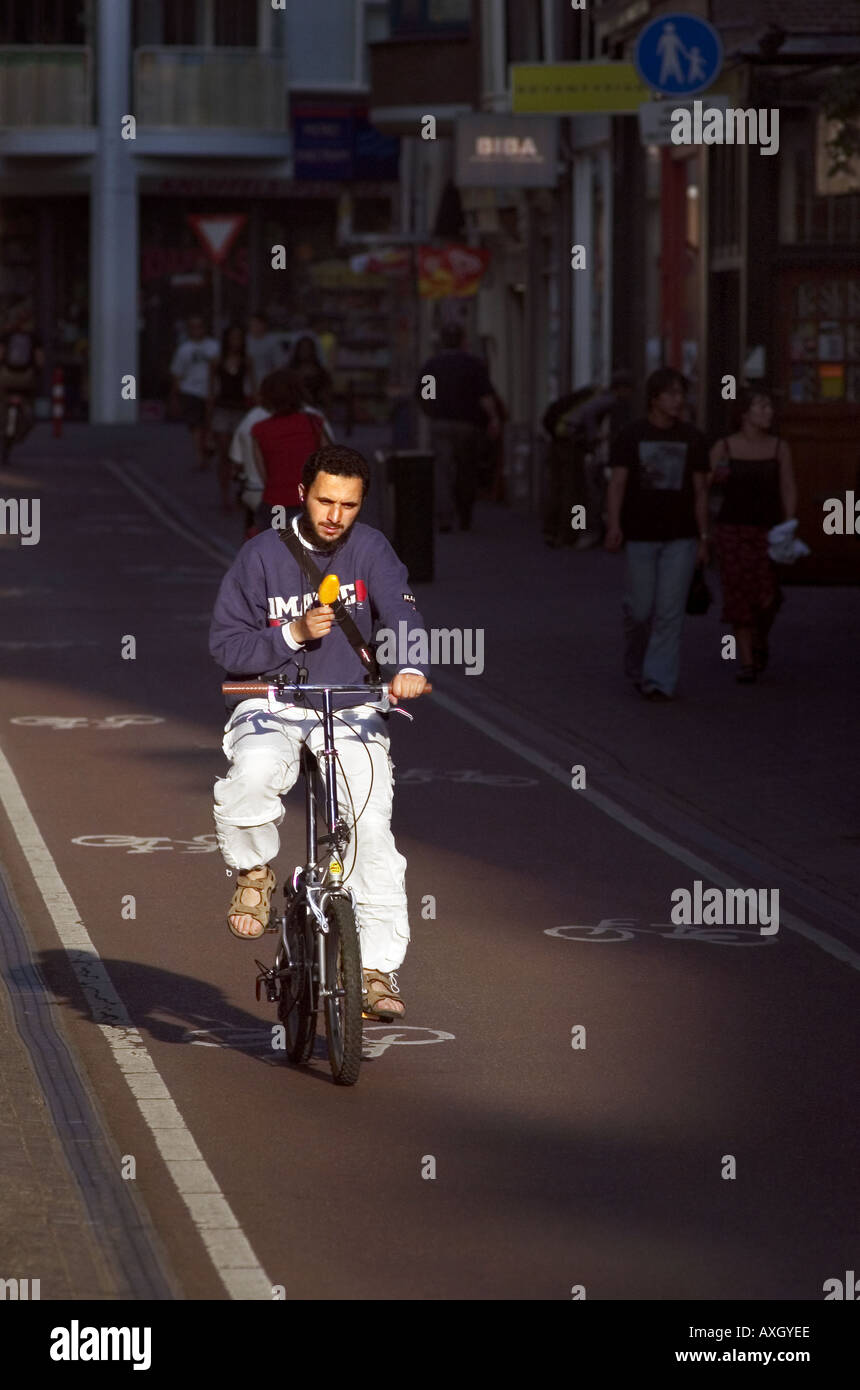 Bike bicycle painted man hi-res stock photography and images - Alamy