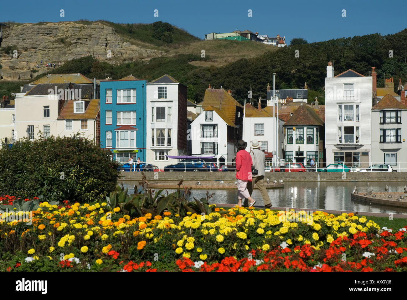 Typical english seaside resort hi-res stock photography and images - Alamy