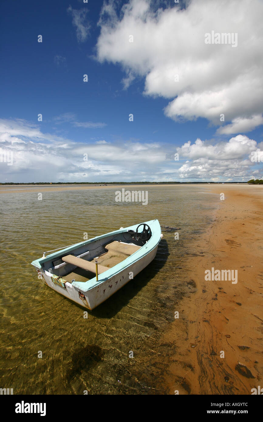 WIDE VIEW OF BOAT WITH DRAMATIC CLOUD SKY BACKGROUND VERTICAL BAPDB9447 ...