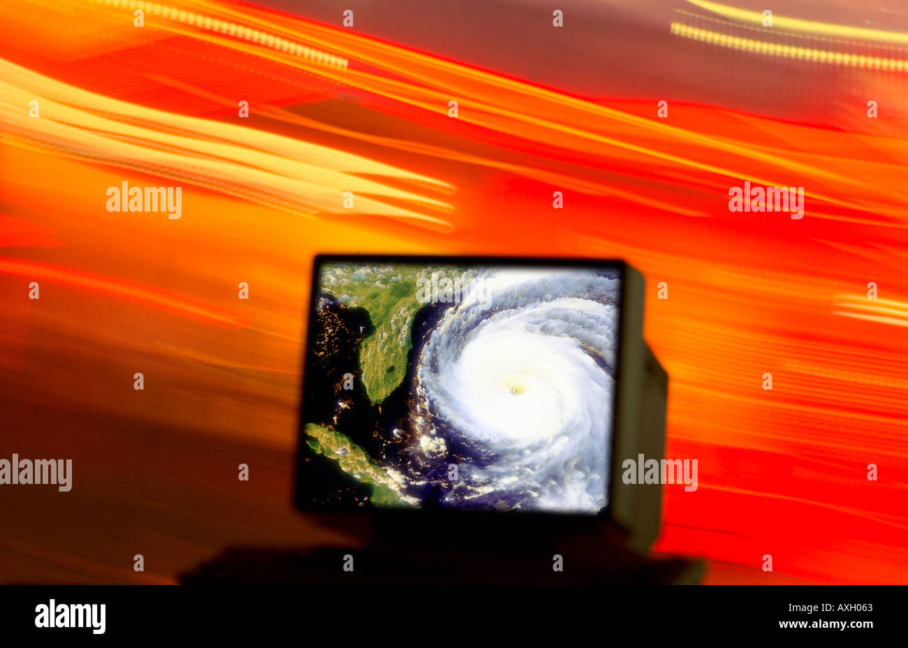 Hurricane satellite image hi-res stock photography and images - Alamy