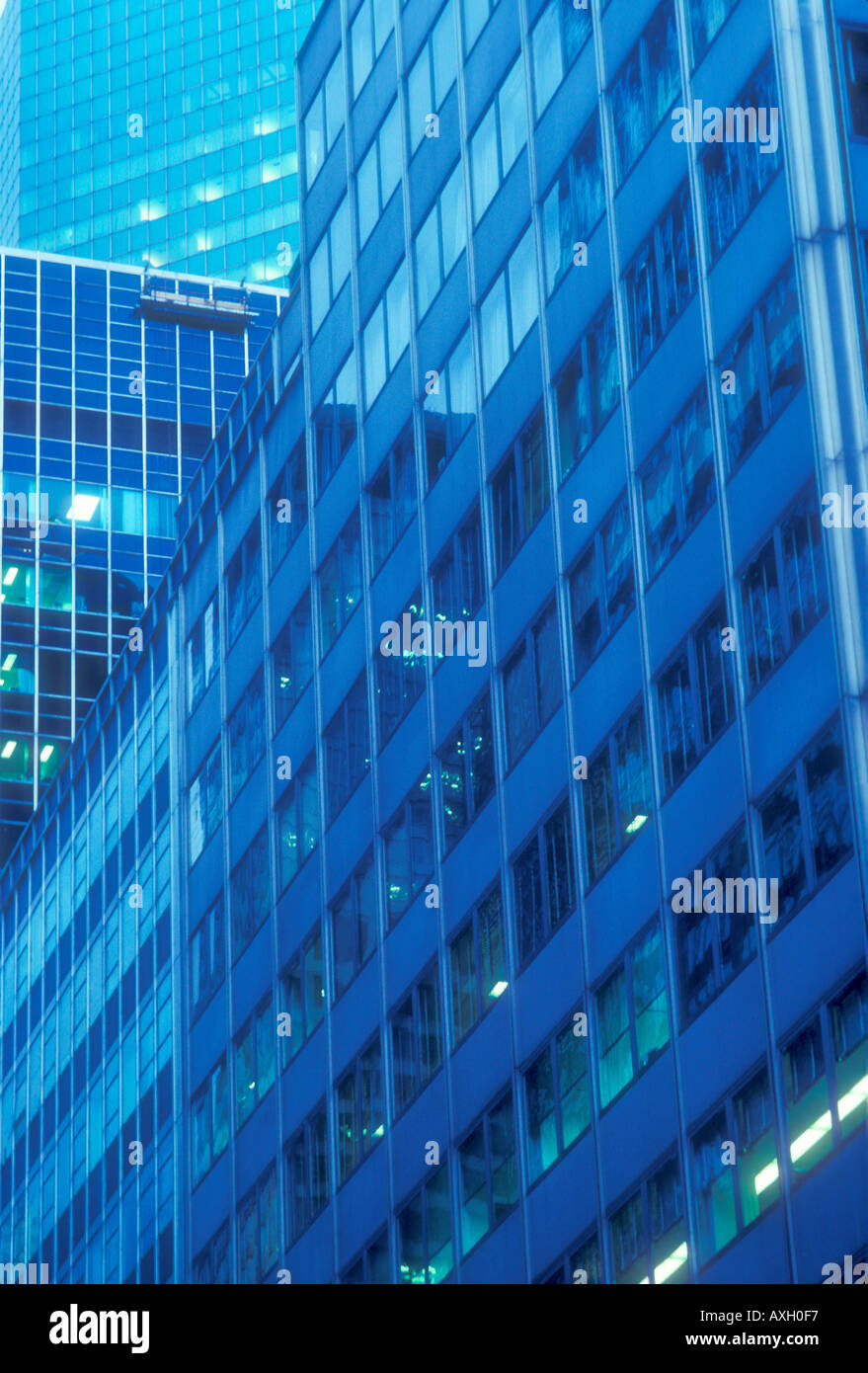 glass skyscrapers on Park Avenue in New York Stock Photo - Alamy