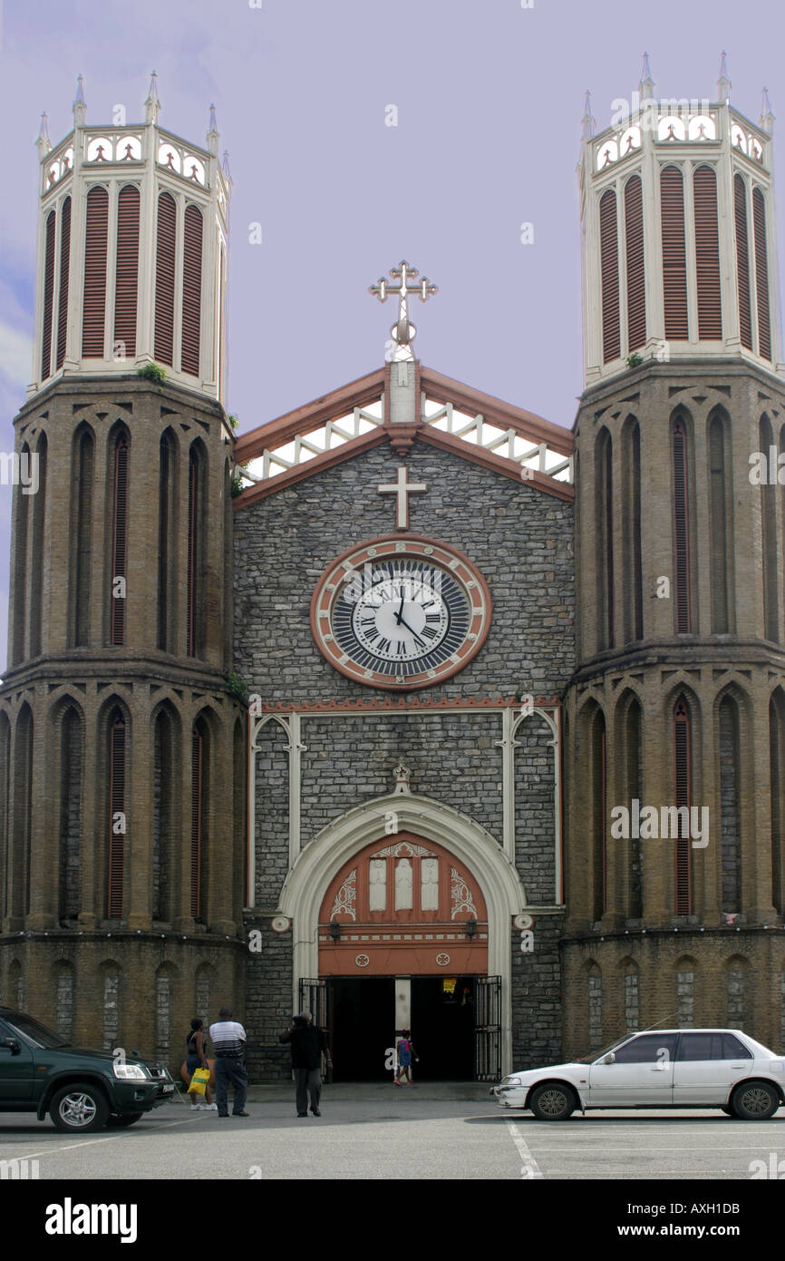 Trinidad Port of Spain Cathedral Stock Photo - Alamy