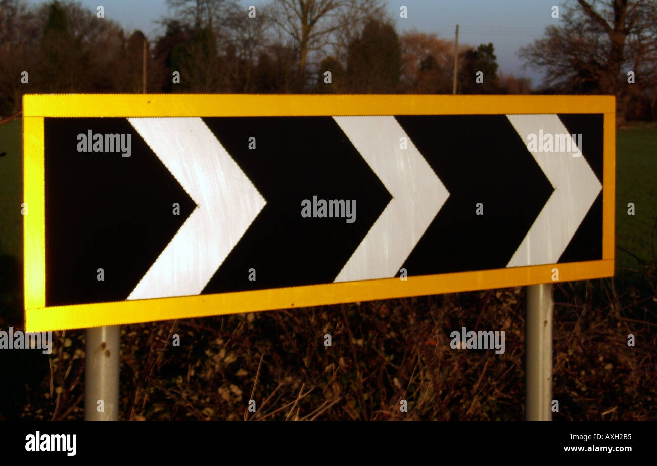road warning sign Stock Photo - Alamy