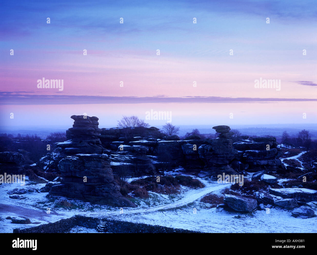 Brimham Rocks North Yorkshire Stock Photo - Alamy
