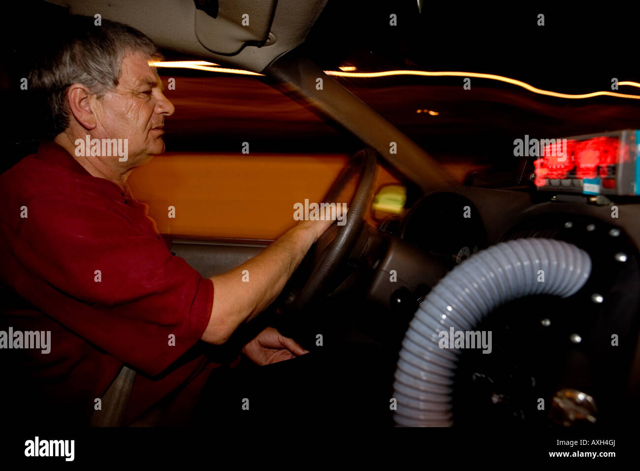 cab driver in Chicago Stock Photo - Alamy