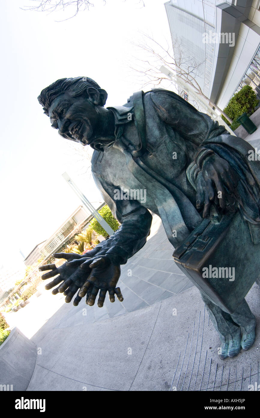 Statue at Metreon or Yerba Buena Gardens, San Francisco Stock Photo - Alamy