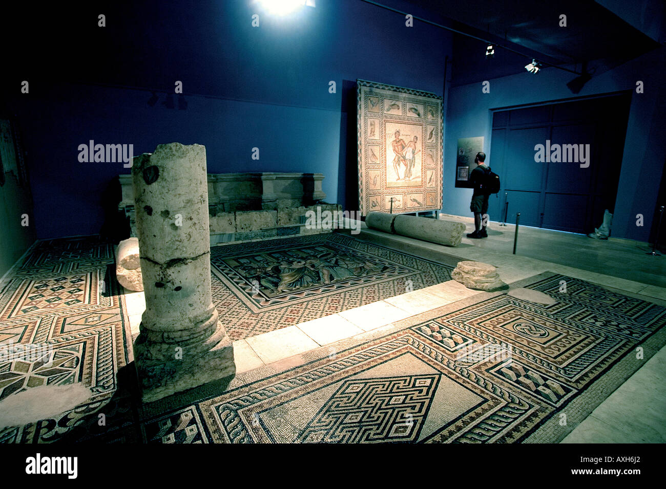 Zeugma Mosaics Hall Gaziantep Museum Stock Photo - Alamy