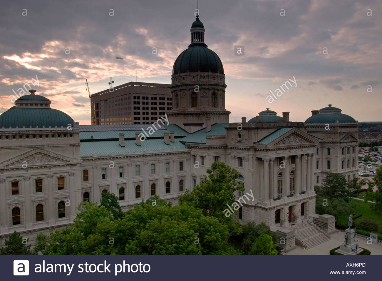Indiana State Capitol High Resolution Stock Photography and Images - Alamy