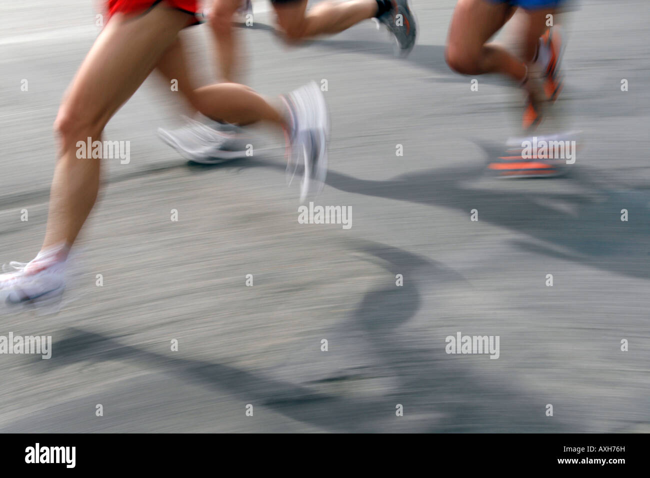 runners in road race Stock Photo - Alamy
