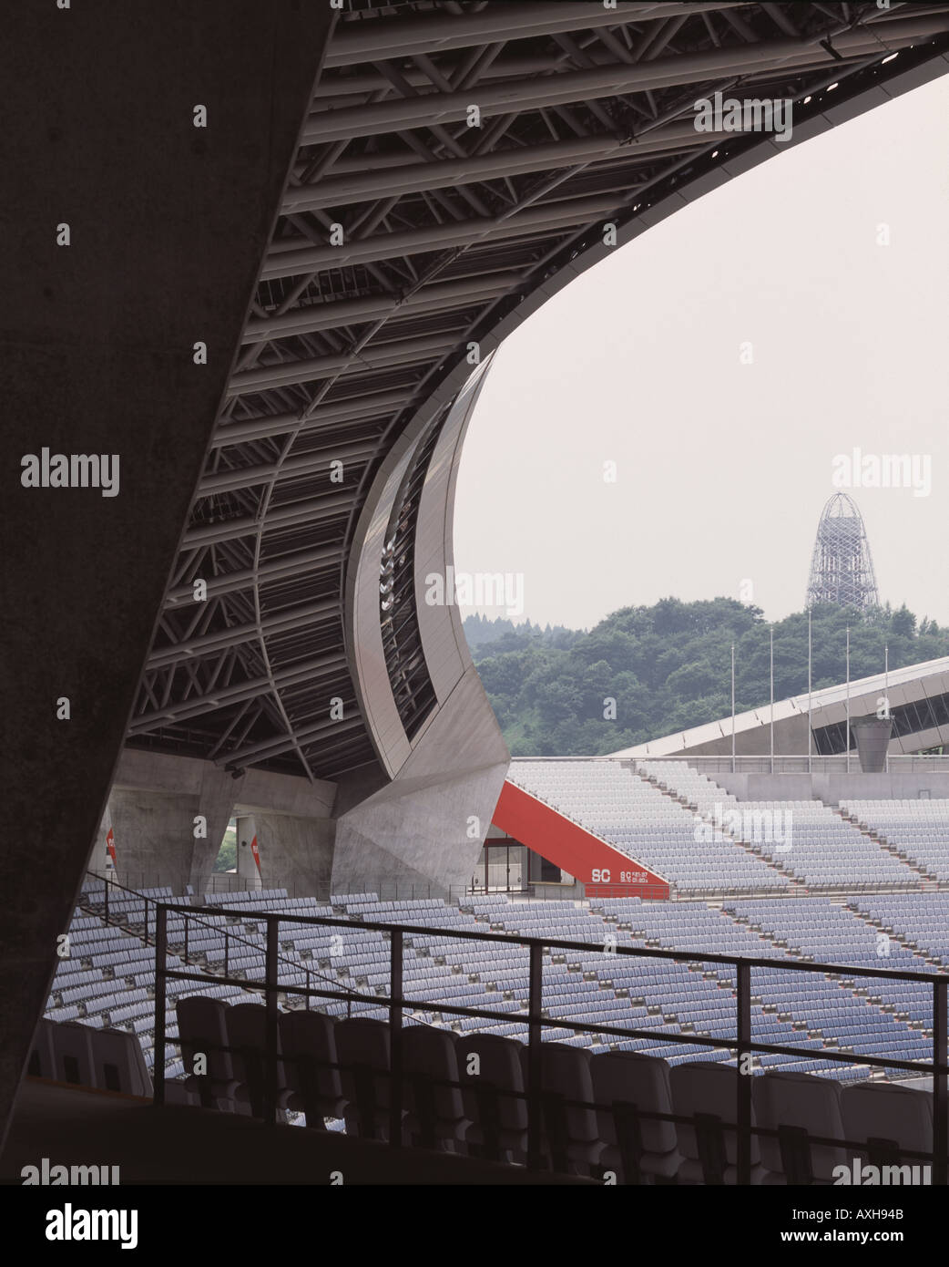 MIYAGI STADIUM, ATELIER HITOSHI ABE, SENDAI, JAPAN Stock Photo - Alamy