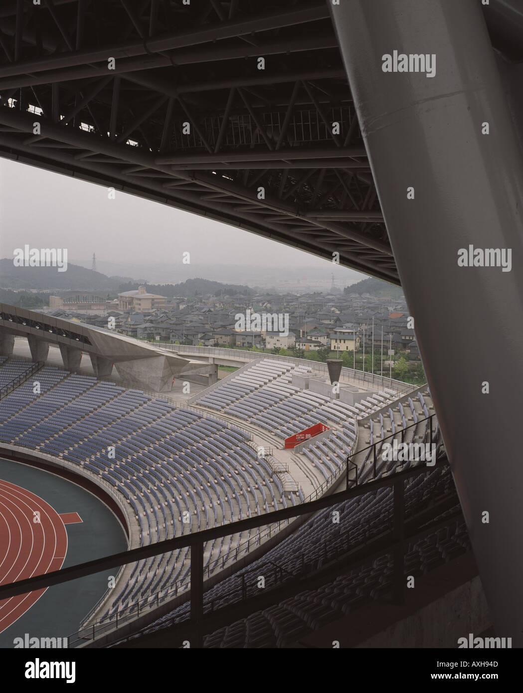MIYAGI STADIUM, ATELIER HITOSHI ABE, SENDAI, JAPAN Stock Photo - Alamy