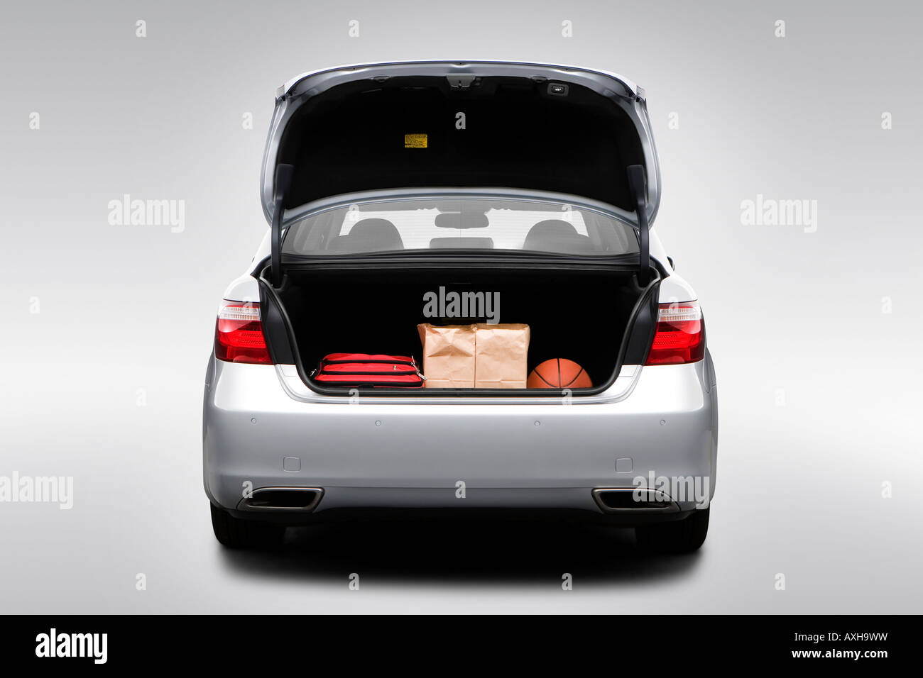 2008 Lexus LS LS460 in Gray - Trunk Props Stock Photo - Alamy