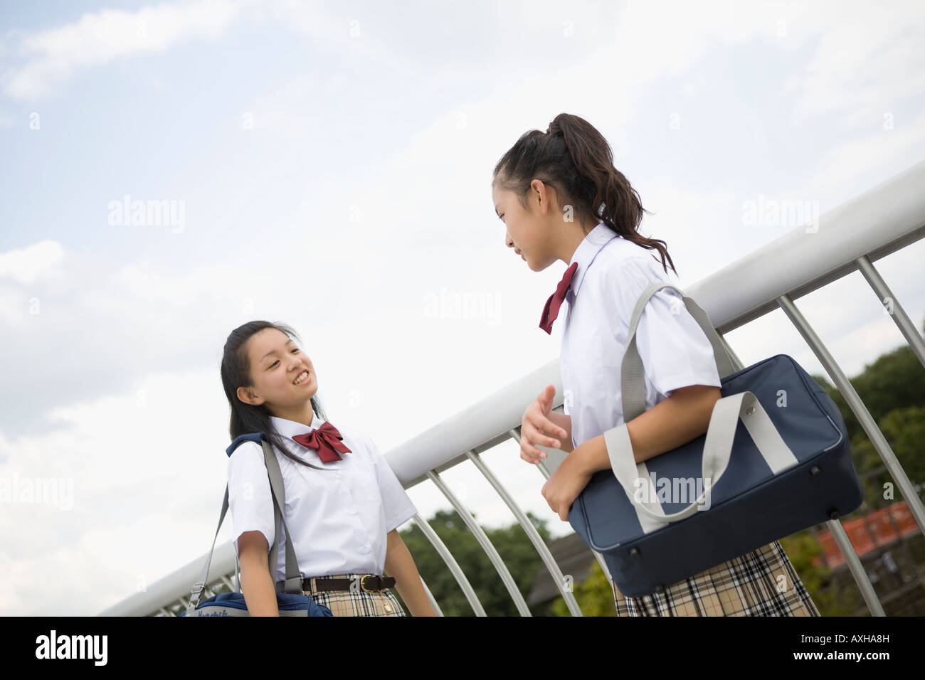Japanese schoolgirl uniform hi-res stock photography and images - Alamy