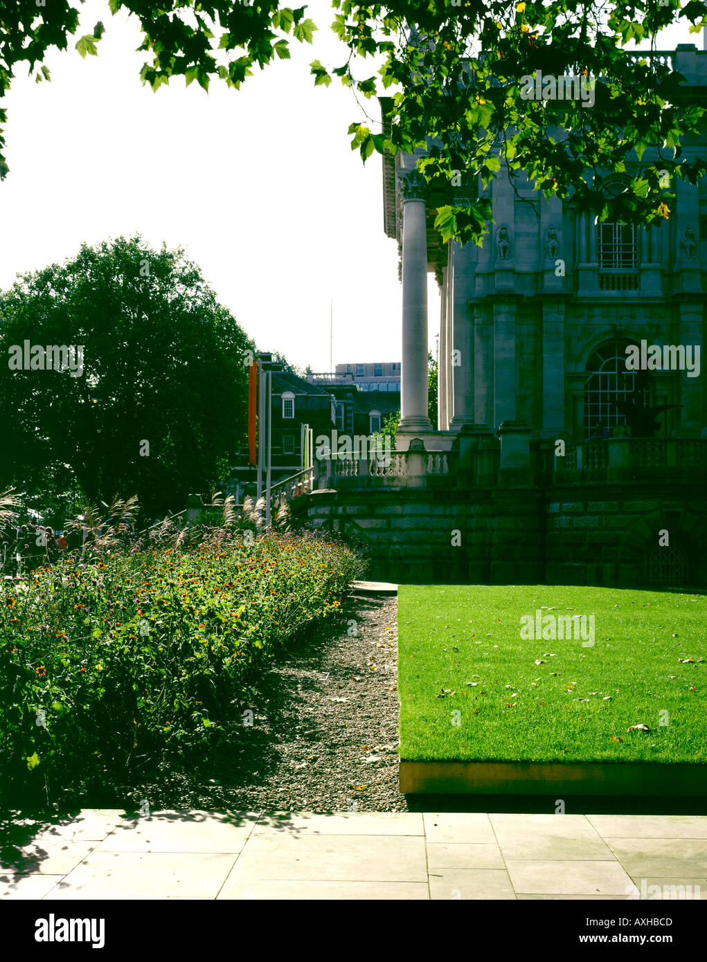 GARDENS TATE BRITAIN Stock Photo - Alamy