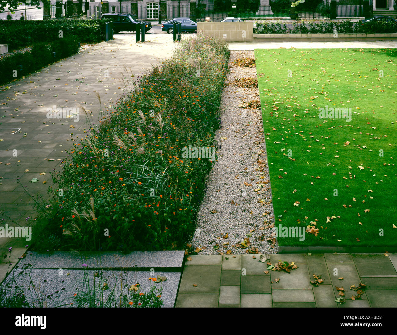 GARDENS TATE BRITAIN Stock Photo - Alamy