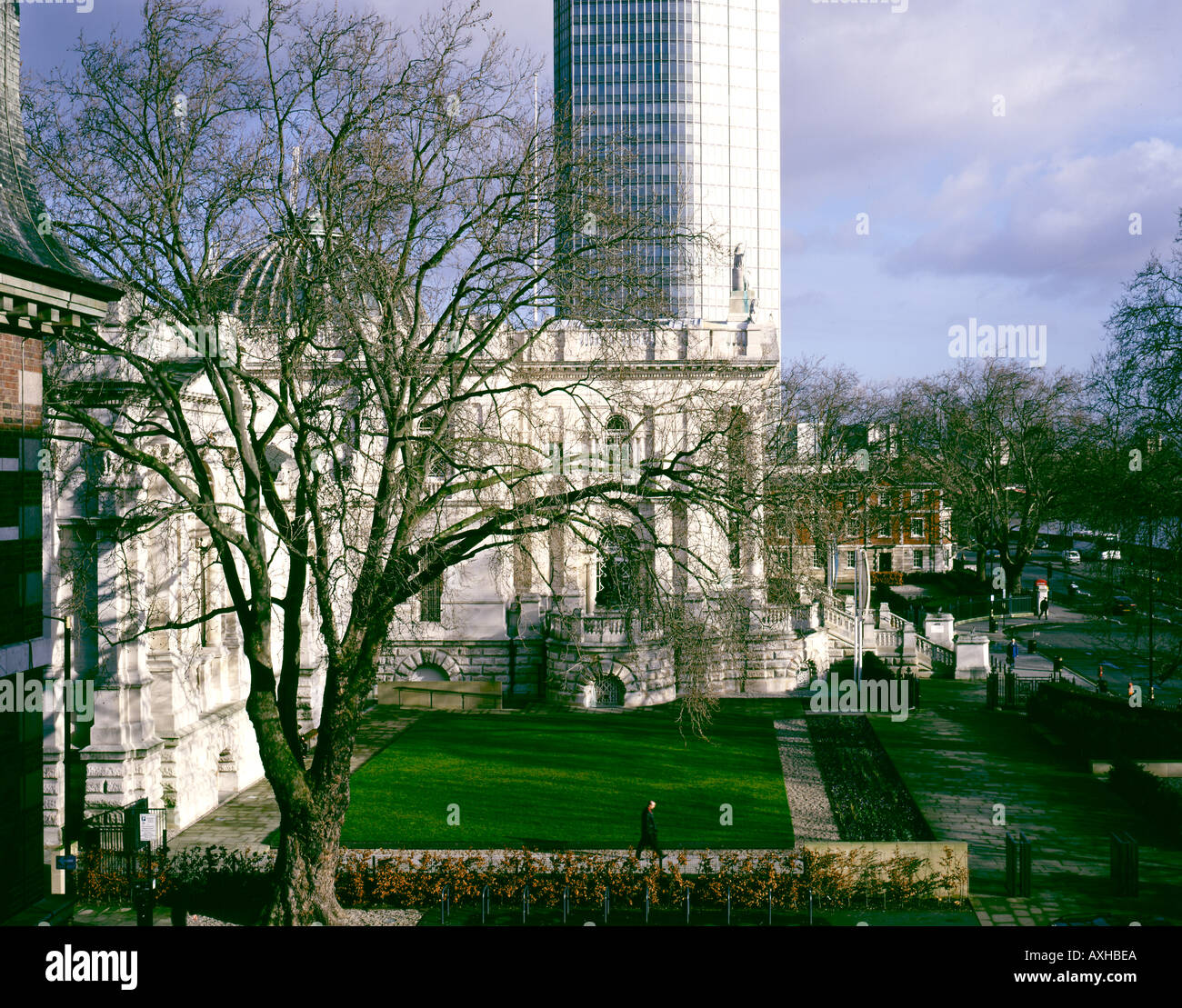 GARDENS TATE BRITAIN Stock Photo - Alamy