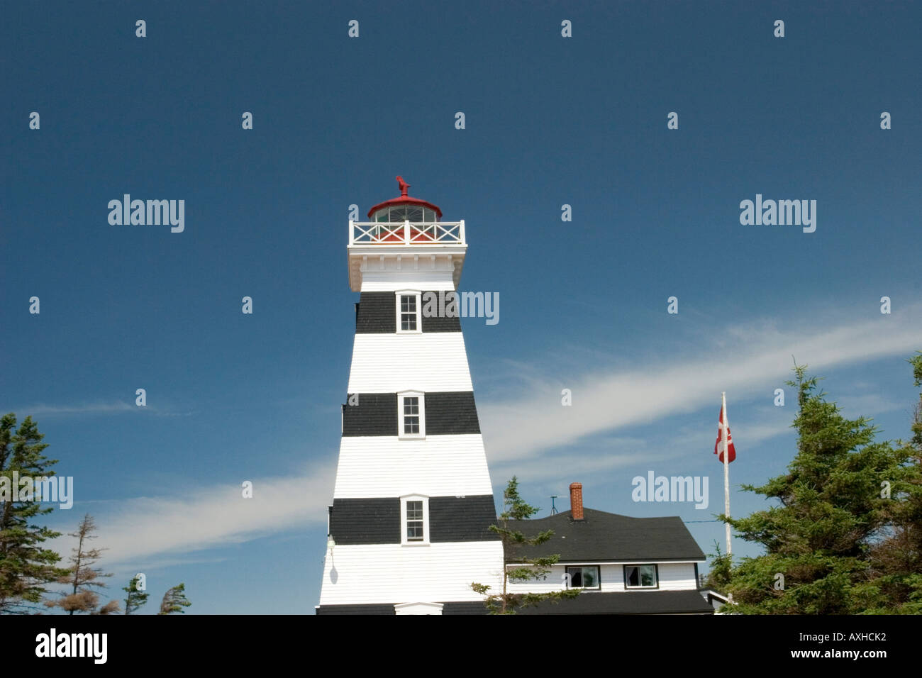 West point lighthouse prince edward island hi-res stock photography and ...
