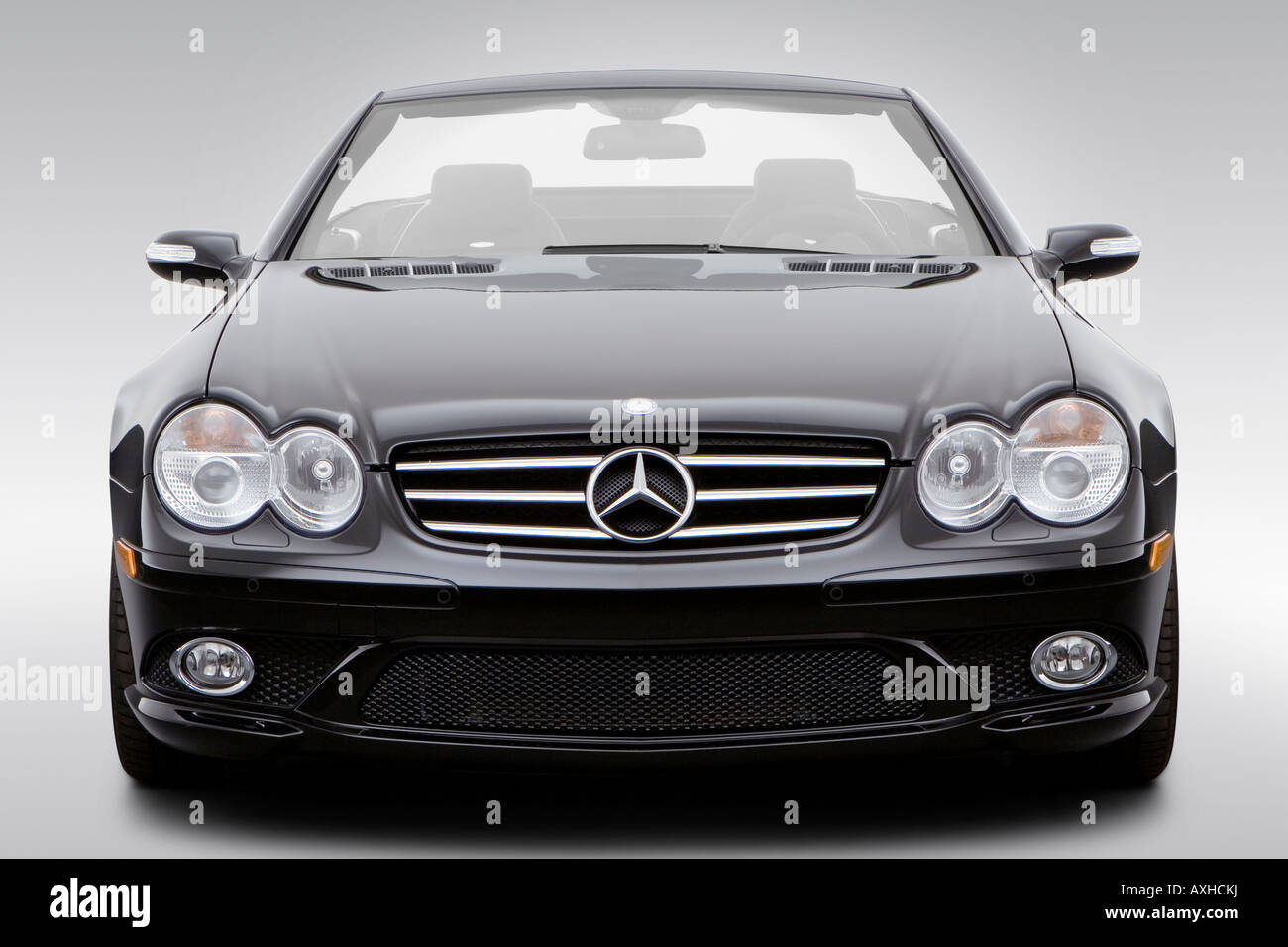 2008 Mercedes-Benz SL-Class SL55 AMG in Black - Low/Wide Front Stock ...