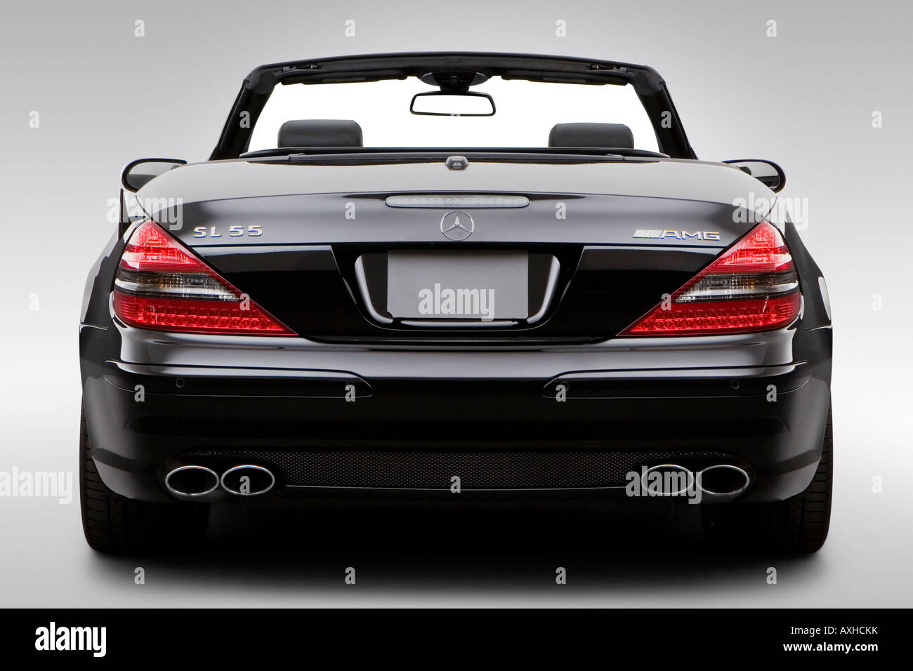 2008 Mercedes-Benz SL-Class SL55 AMG in Black - Low/Wide Rear Stock ...