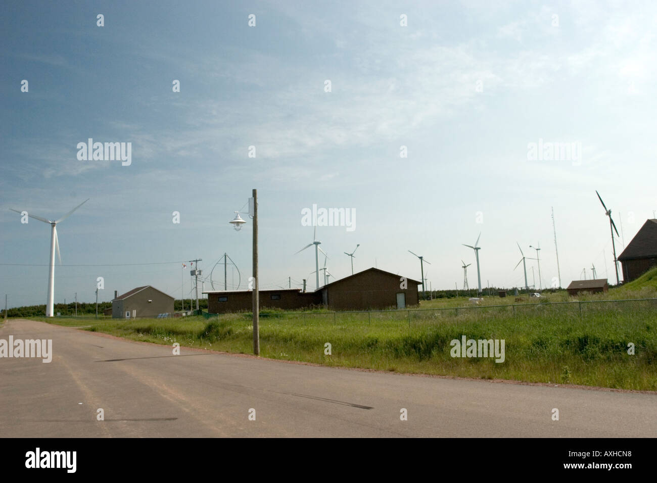 Wind farm North Cape Prince Edward Island Canada Stock Photo - Alamy