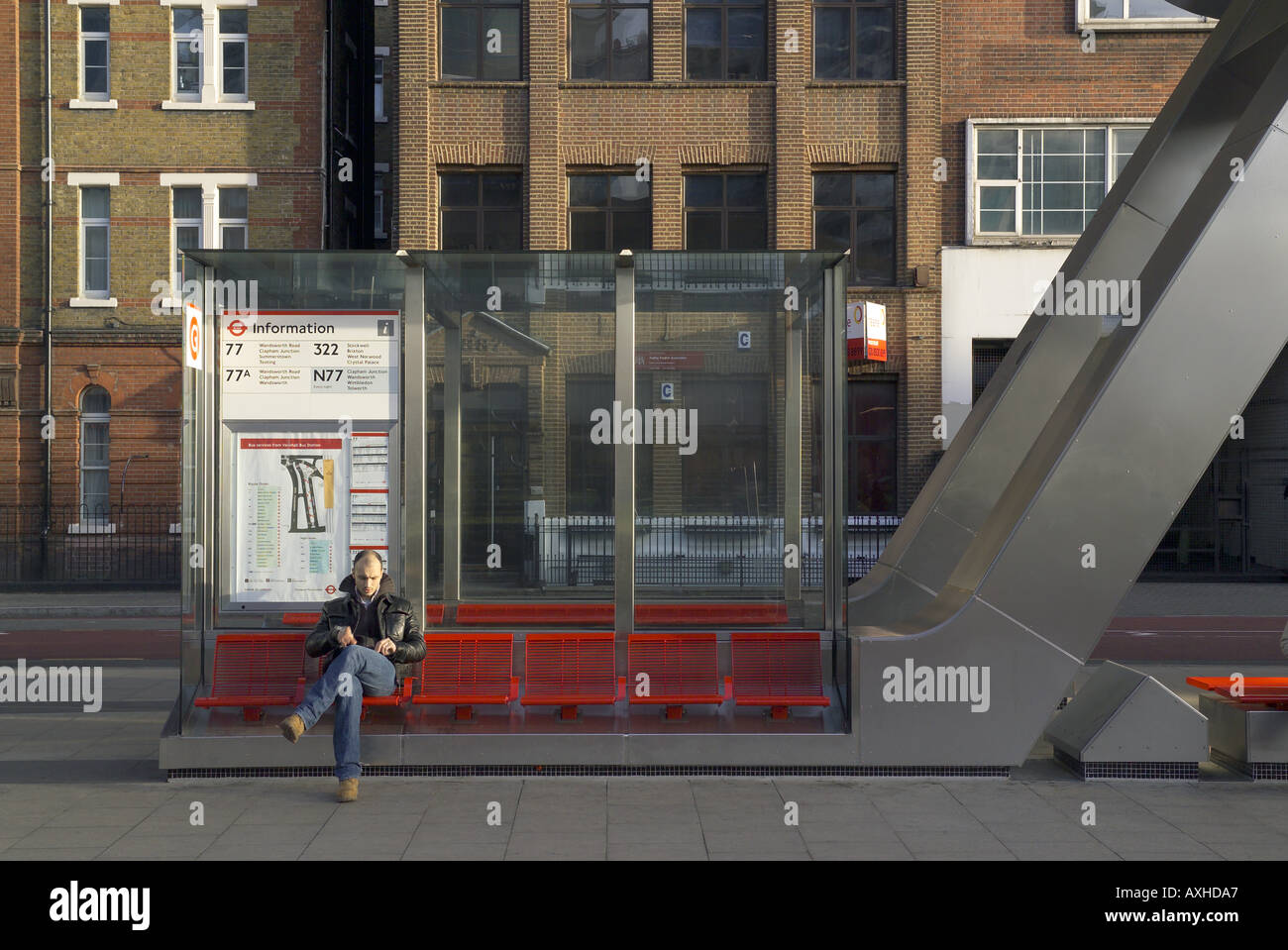 VAUXHALL BUS INTERCHANGE Stock Photo - Alamy