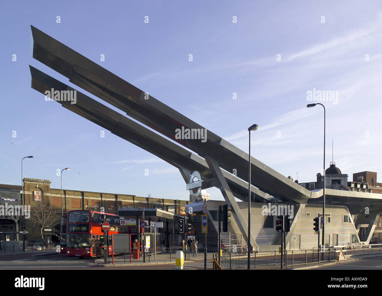 VAUXHALL BUS INTERCHANGE Stock Photo - Alamy