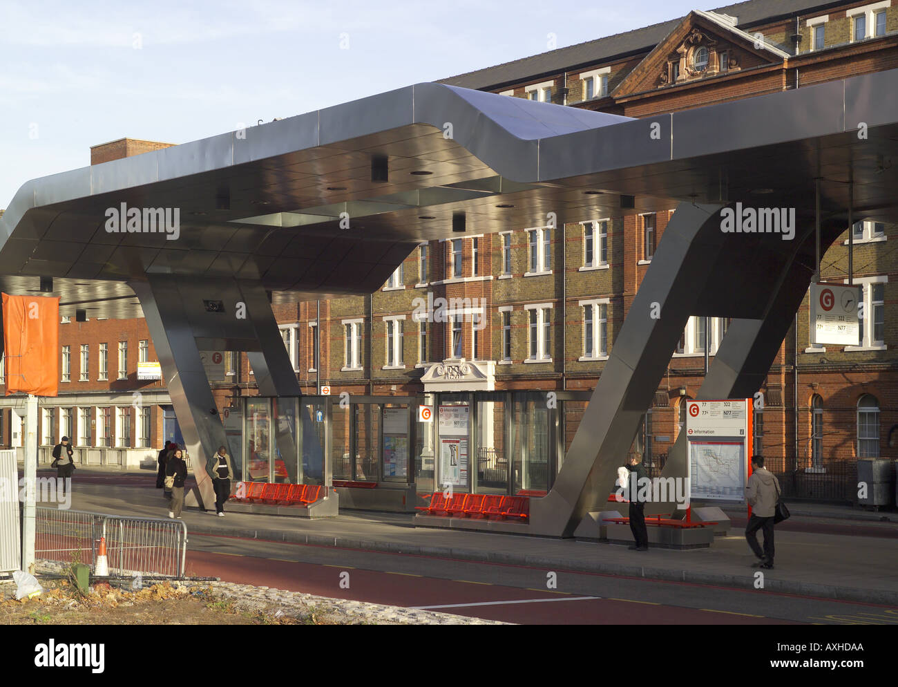 VAUXHALL BUS INTERCHANGE Stock Photo - Alamy